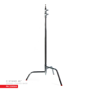 40″ C-Stand W/Spring Loaded Base – VLS Rental Site